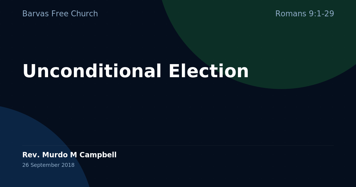 Unconditional Election