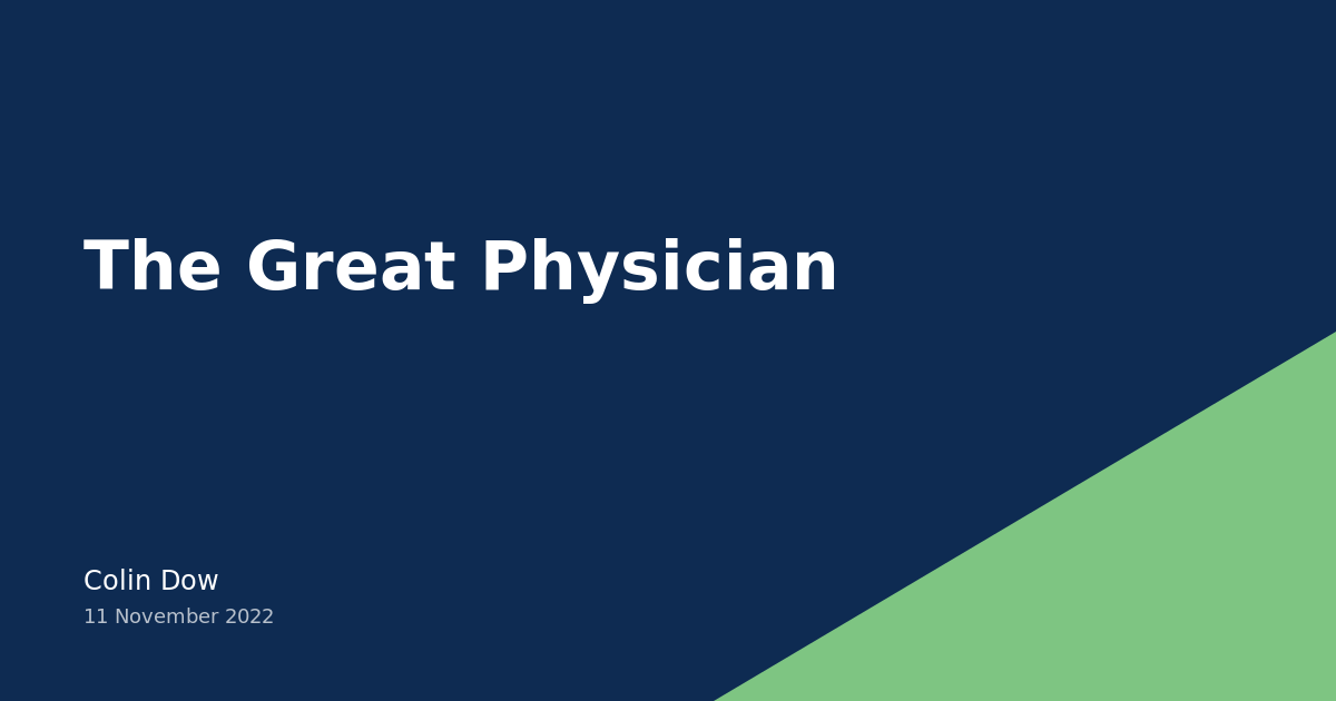 The Great Physician