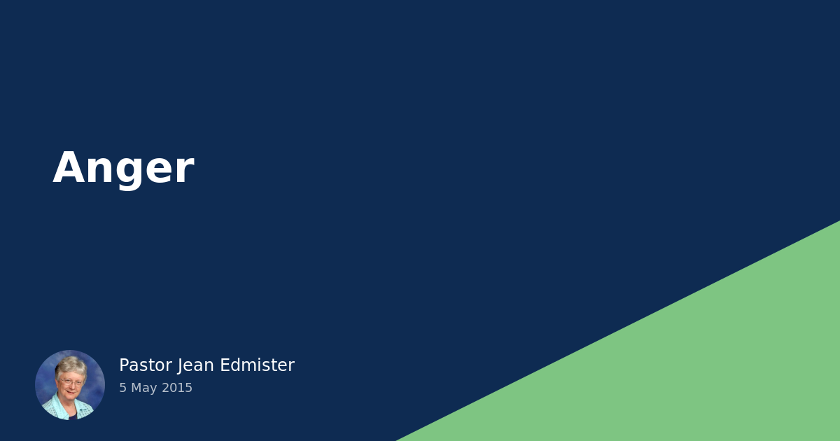 Anger