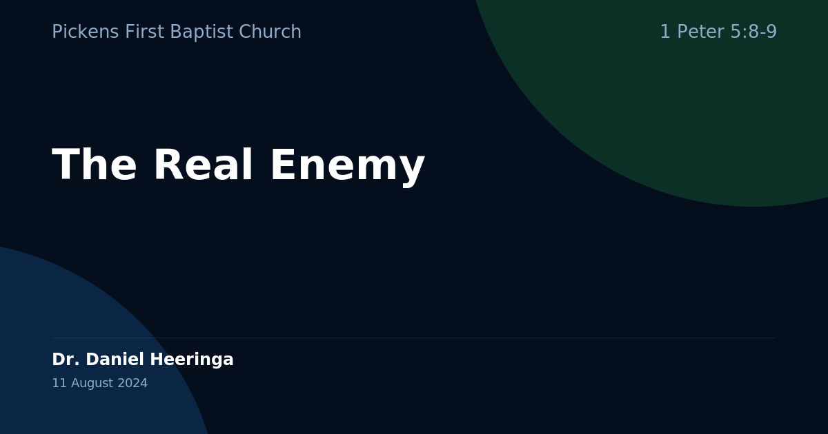 The Real Enemy